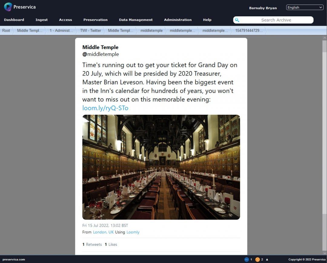 From Parchment to PDF: Digital Preservation at the Middle Temple ...