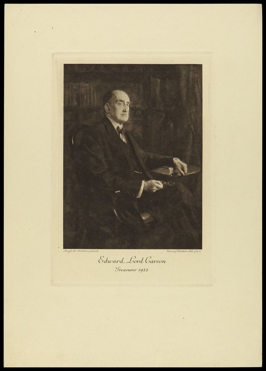 A distillation of the lecture on the Legacy of Sir Edward Carson by ...